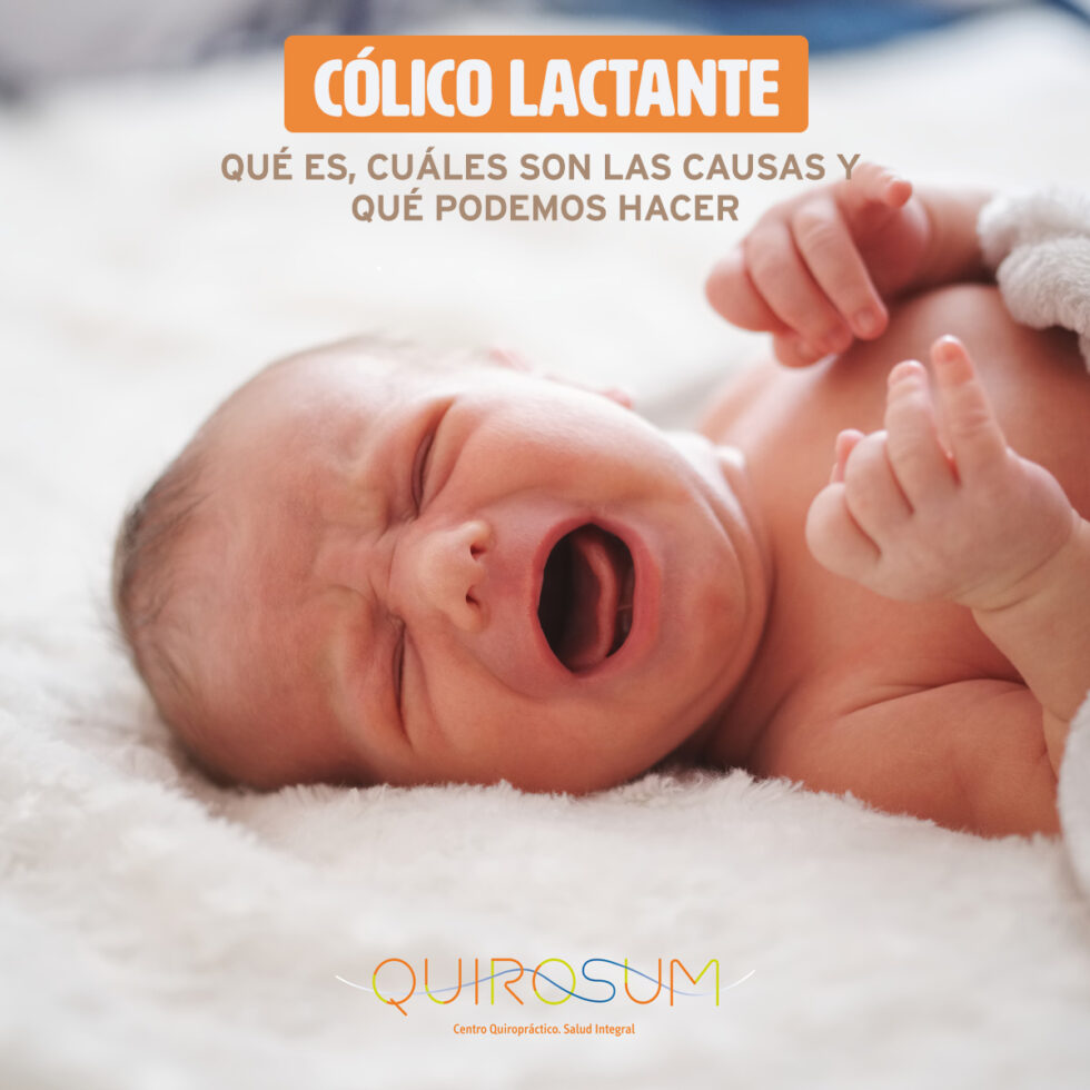 Cólico del lactante: causas y qué podemos hacer
